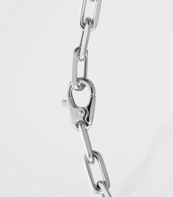 Cartier Karat White Gold Chain Bracelet