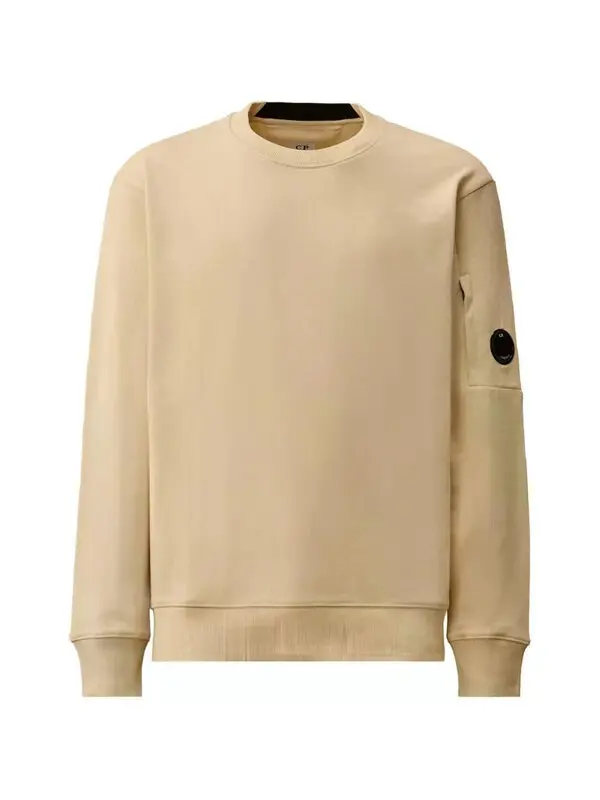 C.P. COMPANY Logo-patch Crew-neck Sweatshirt