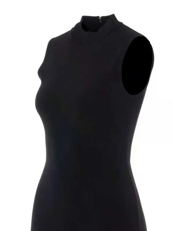Michael Kors Sleeveless Maxi Dress With Halterneck