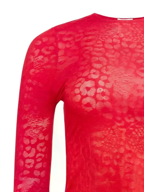 FLEUR DU MAL Butter Long-sleeve Top