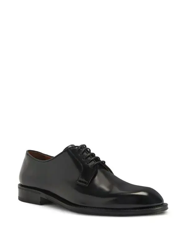 GIUSEPPE ZANOTTI Patent Leather Derby Shoes