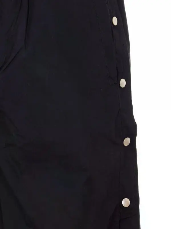THOM KROM Drawstring Fastening Shorts With Side Button Detail