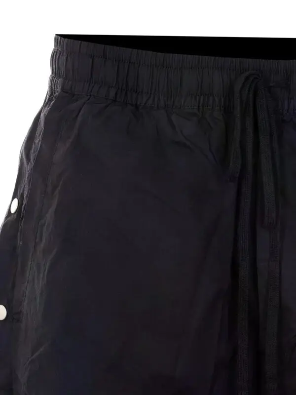 THOM KROM Drawstring Fastening Shorts With Side Button Detail