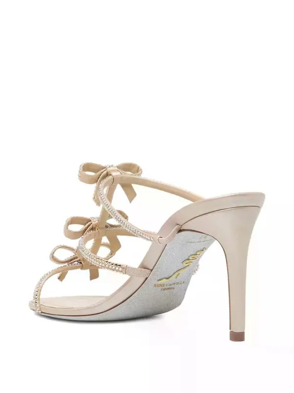 Rene Caovilla 105mm Bow Detail Sandals