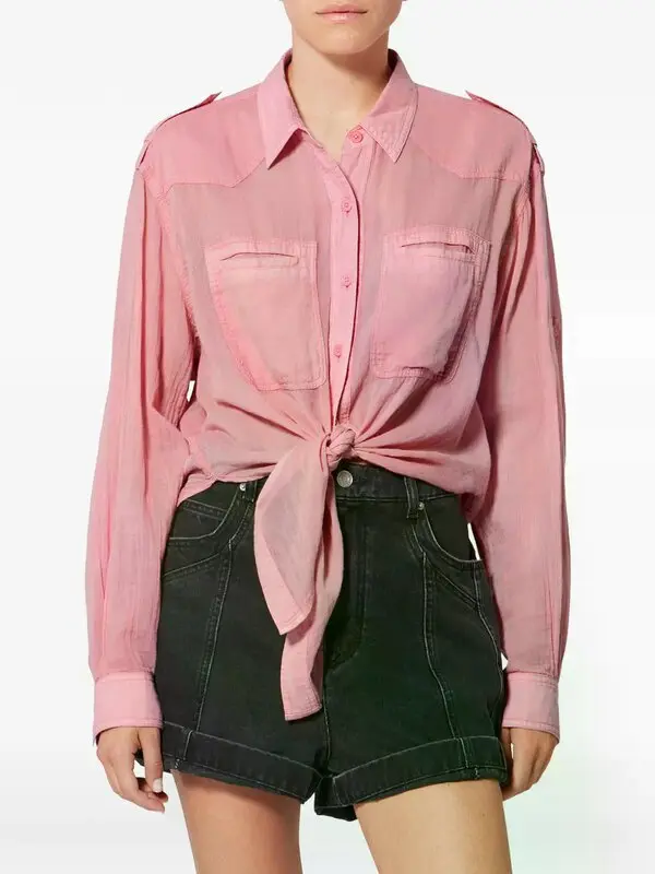MARANT ETOILE Valiane Pocket Shirt