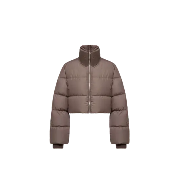MONCLER + RICK OWENS Cyclopic Short Down Jacket - Brown