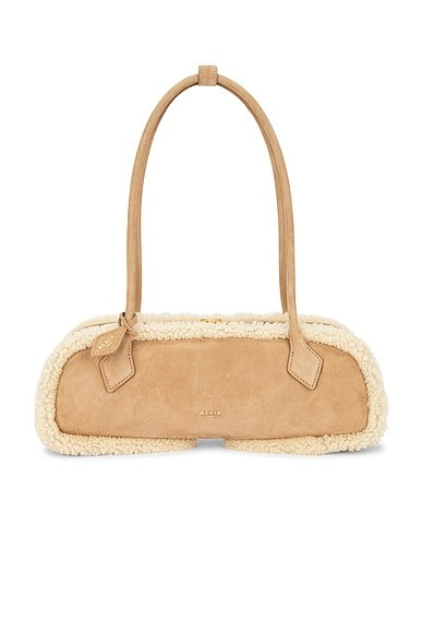 Alaïa Medium Teckel Bag - Camel