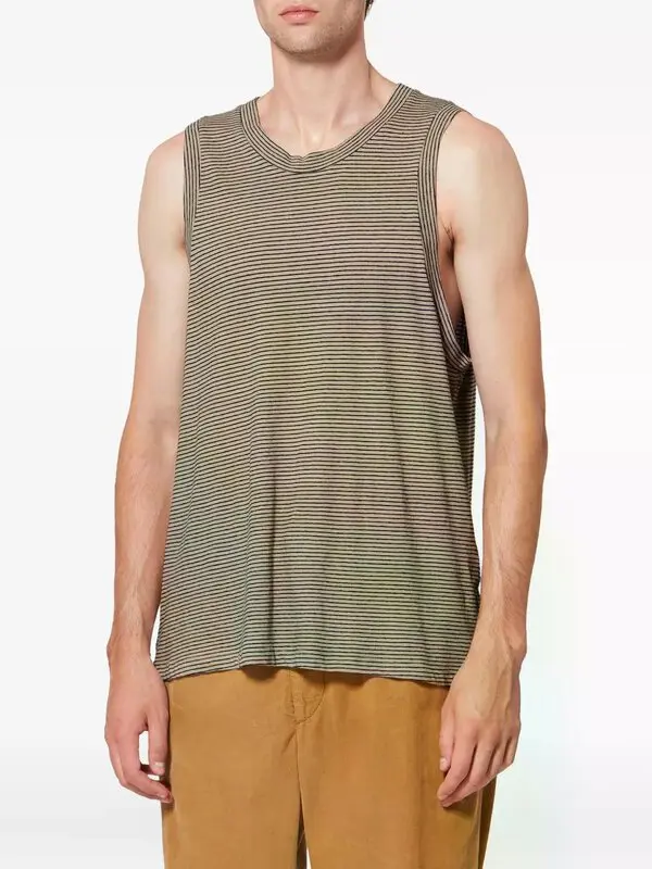 MARANT Dervins Vest Striped Sleeveless Top