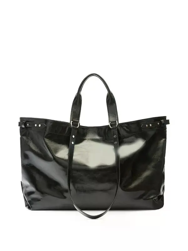 Isabel Marant Étoile Winna Leather Tote Bag - Black
