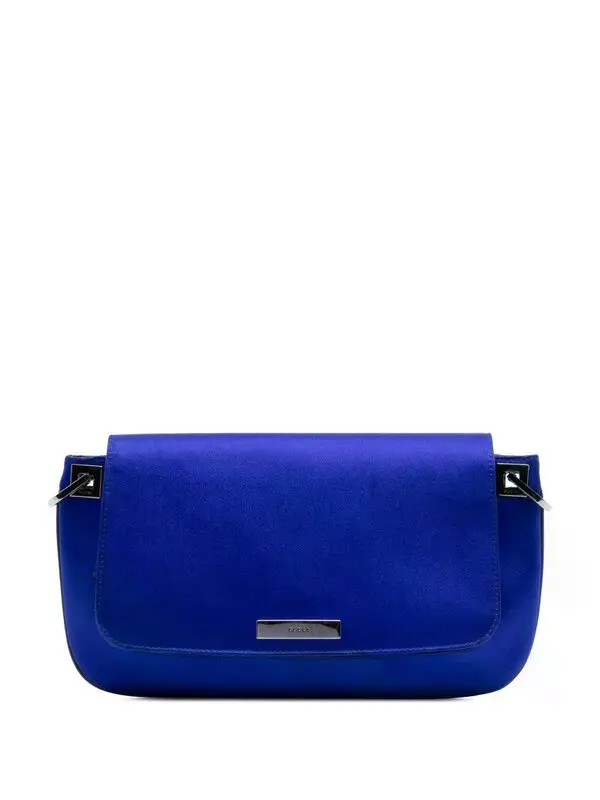 Gucci Satin Chain Bag - Blue