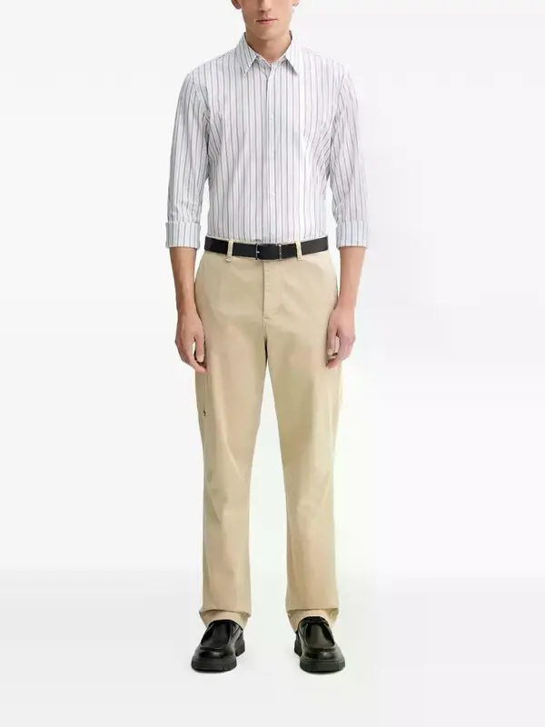 Paul Smith Straight Leg Trousers - Neutrals
