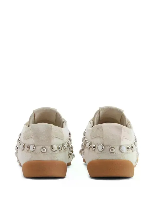 GIUSEPPE ZANOTTI Embellished Lace-up Sneakers