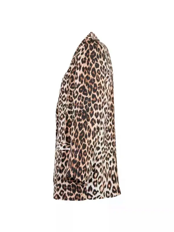 La Prestic Ouiston Panther-print Blazer