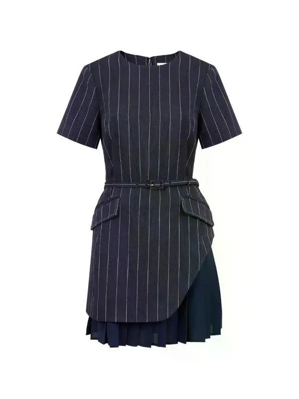Simkhai Blakely Pinstripe Mini Dress