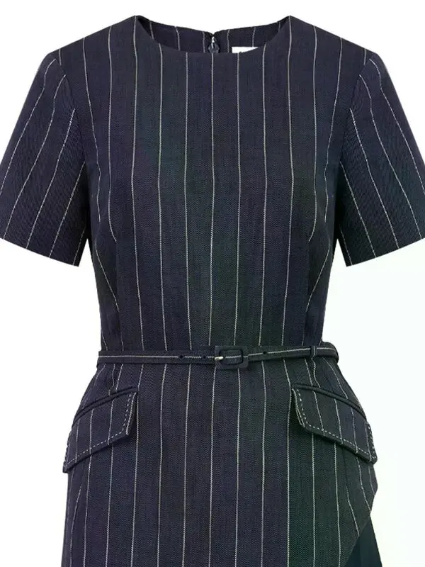 Simkhai Blakely Pinstripe Mini Dress
