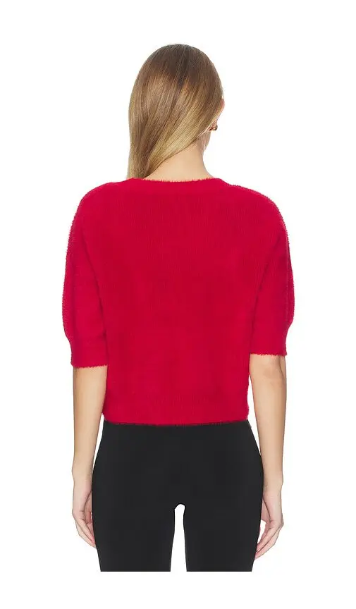 L'Agence Guinevere Short Sleeve Crop Crew
