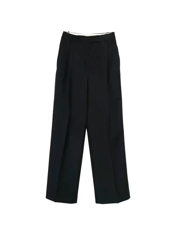 RÓHE Pleated Trousers - Blue
