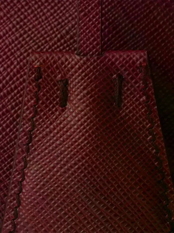 Prada Mini Galleria Tote Bag - Red