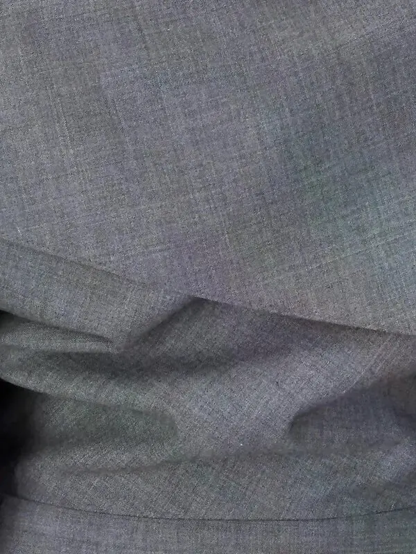 MAISON MARGIELA Ruffled Zip Fastening Top - Grey