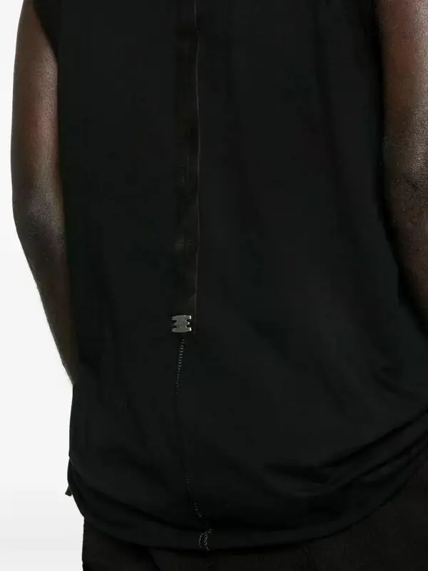 ISAAC SELLAM EXPERIENCE Sleeveless Top With Frayed Hem