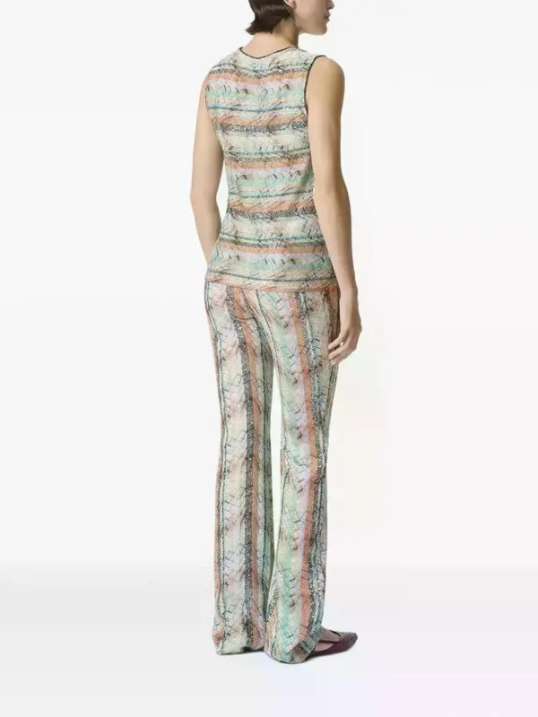 Missoni Striped Sleeveless Top
