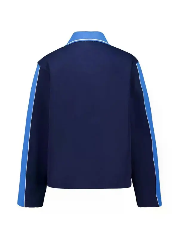 Casablanca Logo Detail Long Sleeve Polo Shirt
