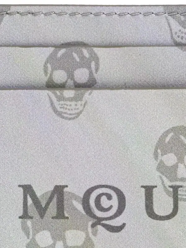 Alexander McQueen Skull Print Cardholder