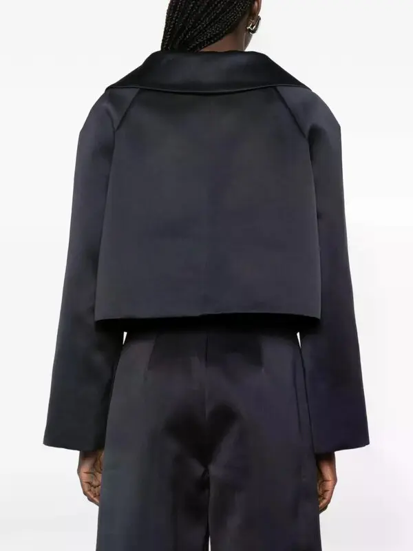 P.a.r.o.s.h Cropped Wide-sleeve Jacket