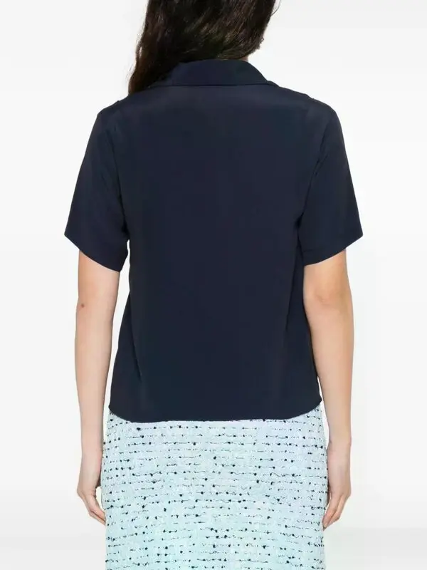 N°21 Buttoned Trim Shirt - Blue