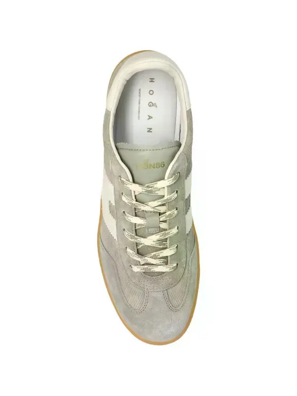 Hogan Side-stripe Sneakers - Grey