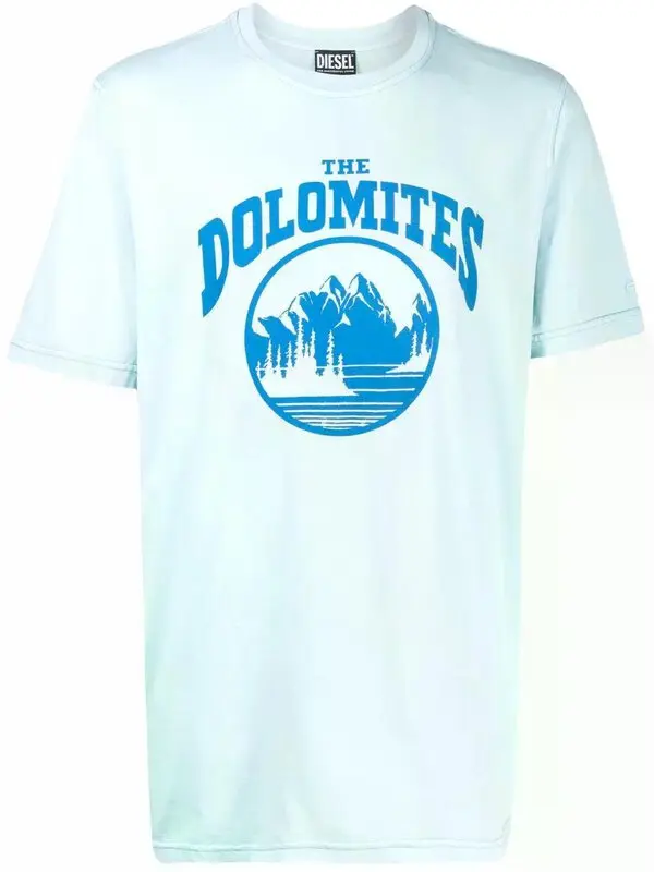 DIESEL® Graphic-print Short-sleeved T-shirt