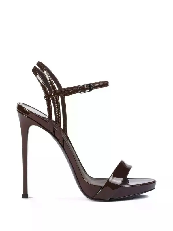 LE SILLA Gwen Heeled Sandals - Brown