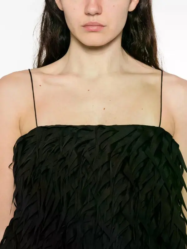 N°21 Fringed Spaghetti Strap Blouse