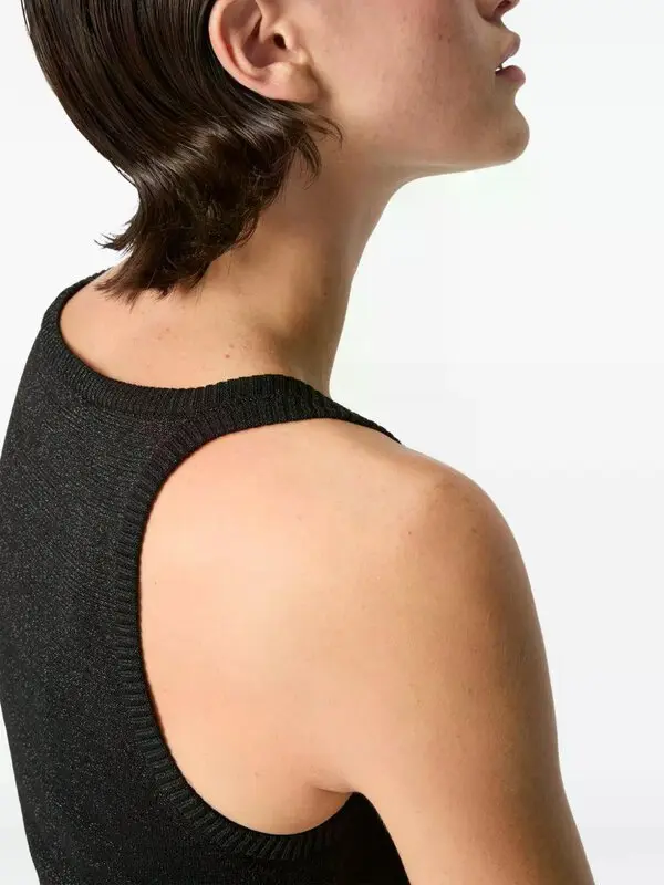 Missoni Square Neck Ribbed Tank Top