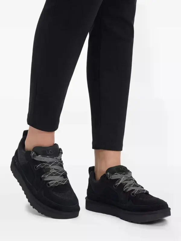 UGG Lowmel Lace-up Sneakers - Black