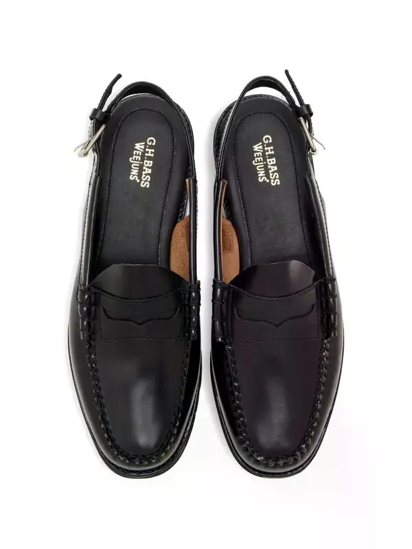 G.H.BASS Weejuns Larson Penny Slingback Loafers