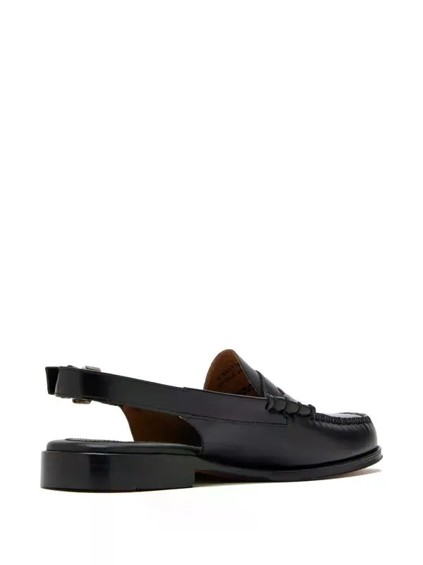 G.H.BASS Weejuns Larson Penny Slingback Loafers