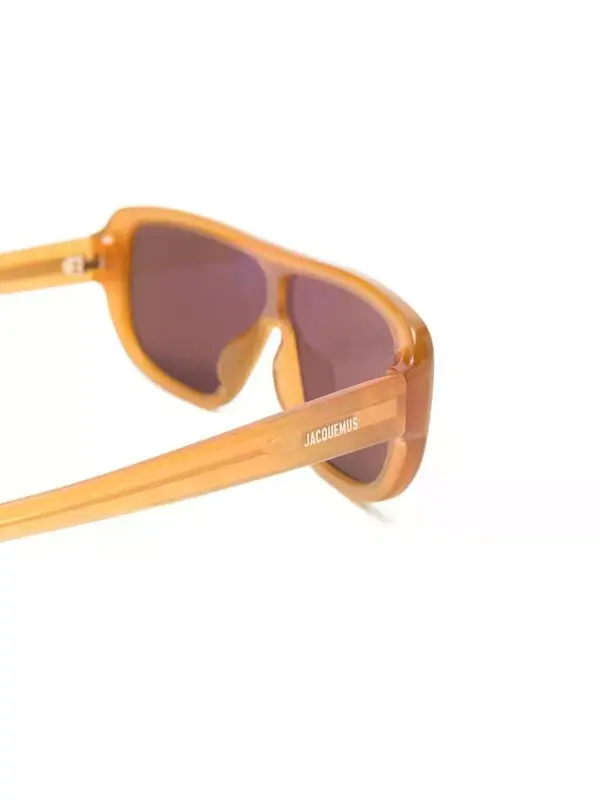 Jacquemus Geometric Sunglasses - Neutrals