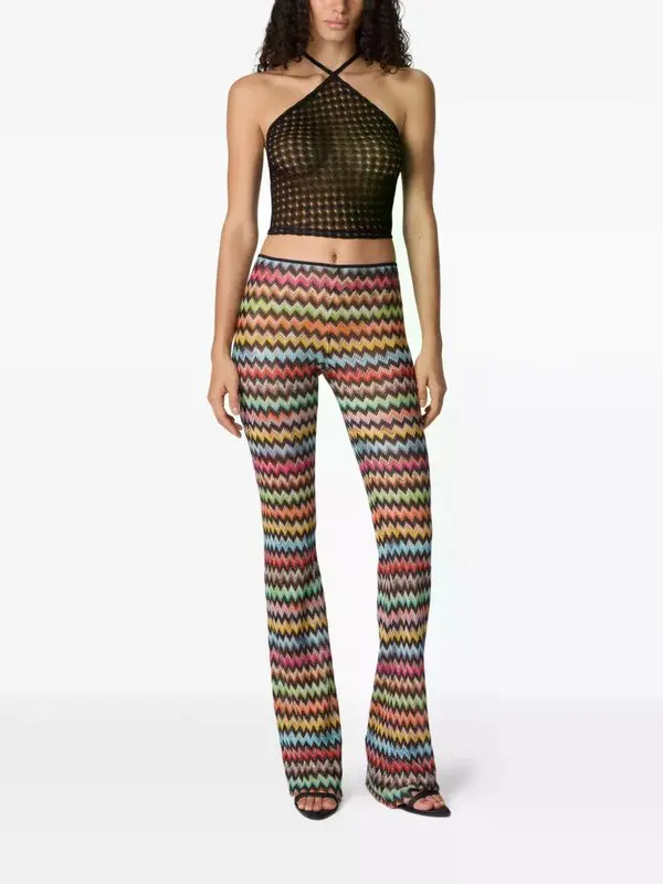 Missoni Halterneck Lace Top - Black