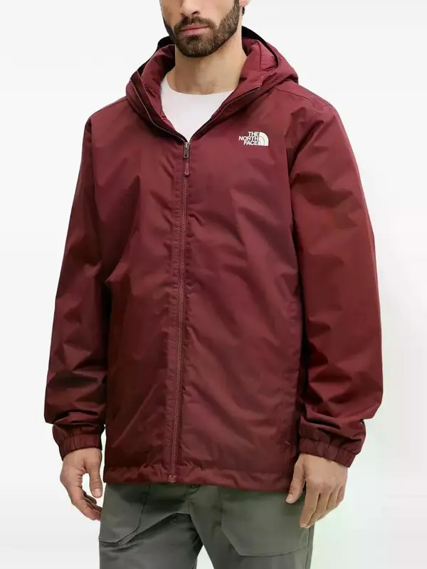 The North Face Quest Hooded Zip Performance Jacket - Red