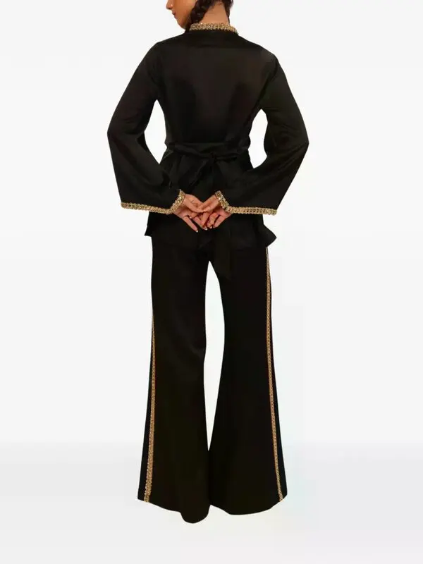 BARUNI Samar Flared-sleeve Jumpsuit With Belt