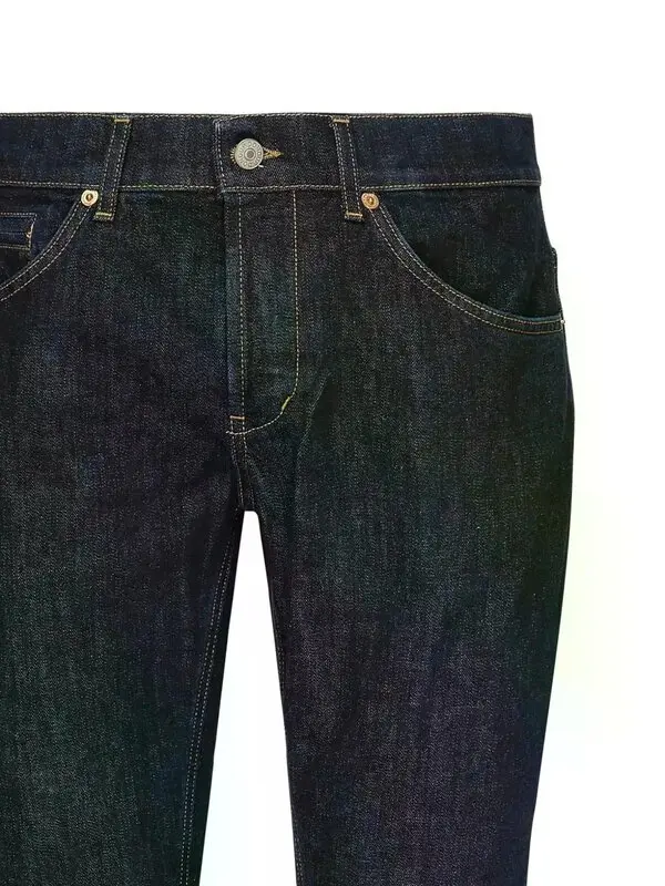 DONDUP Five-pocket Cuffed Jeans
