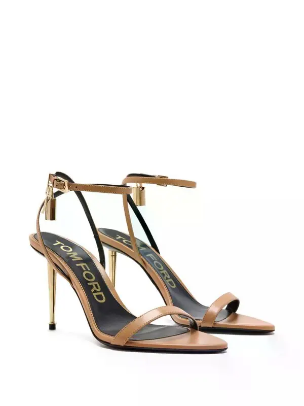 TOM FORD Padlock Stiletto Heel Pumps