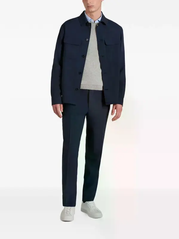 SLOWEAR Flap-pocket Overshirt