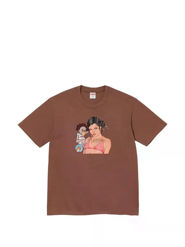 Supreme Angel T-shirt - Brown