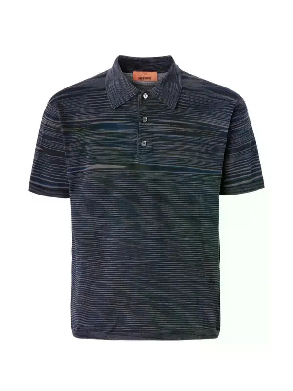 Missoni Striped-pattern Polo Shirt