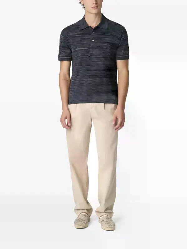 Missoni Striped-pattern Polo Shirt