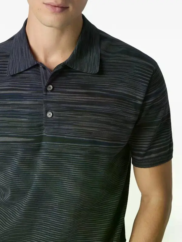 Missoni Striped-pattern Polo Shirt