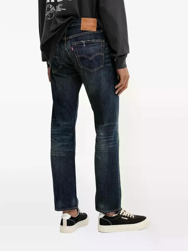 LEVI'S 501 Button-fly Jeans With Faded Detail
