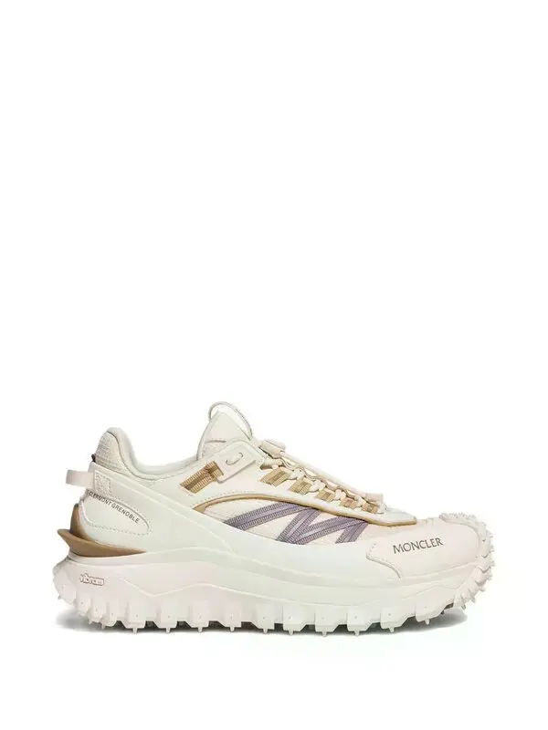 Moncler Logo Detail Trainers - Neutrals